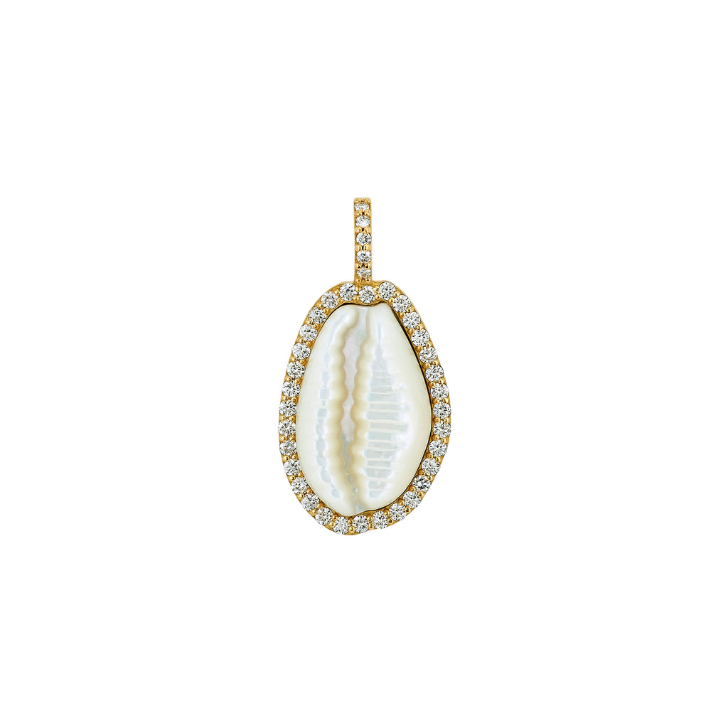 ASHA by Ashley McCormick Diamond Puka Shell Charm – Asha By ADM