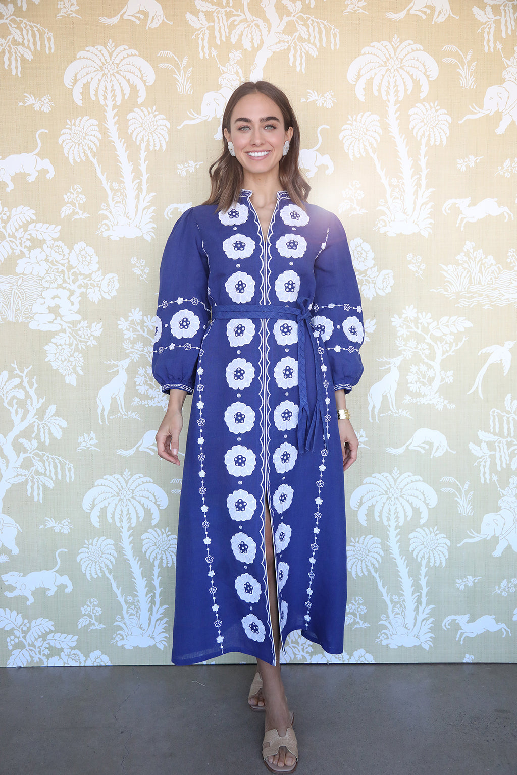 ASHA by Ashley McCormick Indigo Isabel Kaftan – Asha By ADM