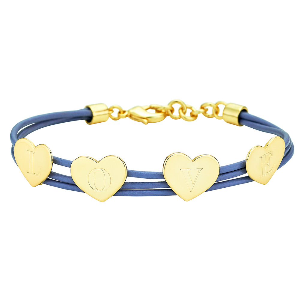 ASHA by Ashely McCormick Purple Maya Love Bracelet – Asha By ADM