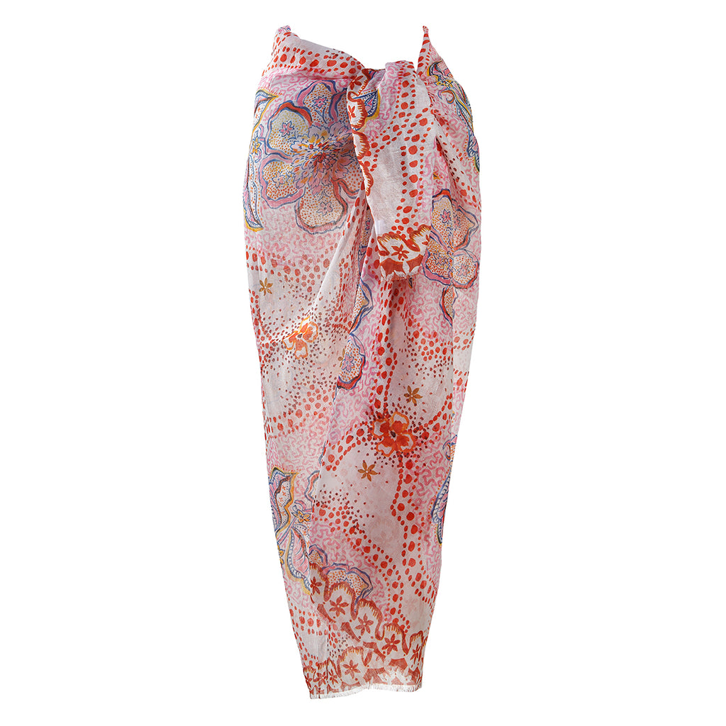 ASHA by Ashley McCormick Terracotta Botanica Trellis Pareo – Asha By ADM