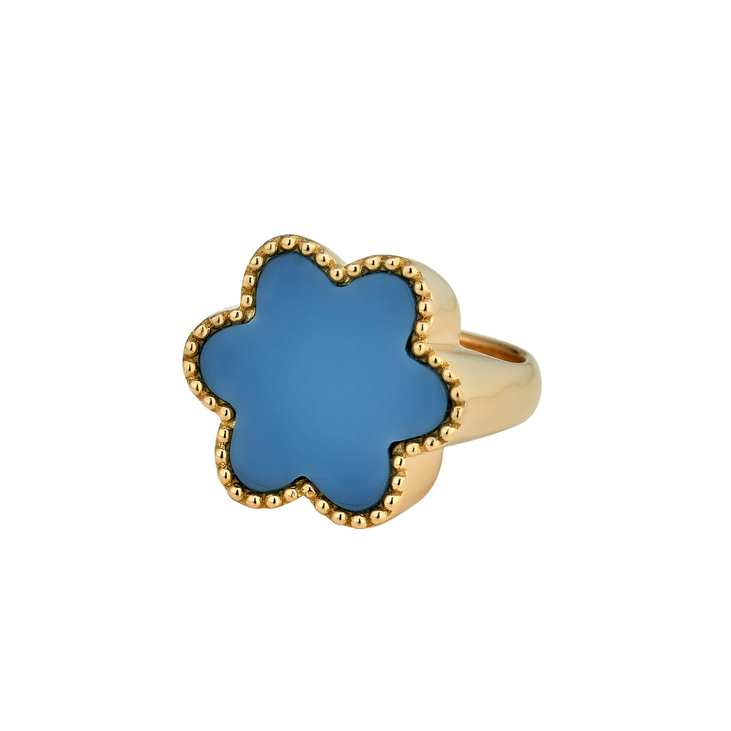 ASHA by Ashley McCormick Flower Pinky Ring – Asha By ADM