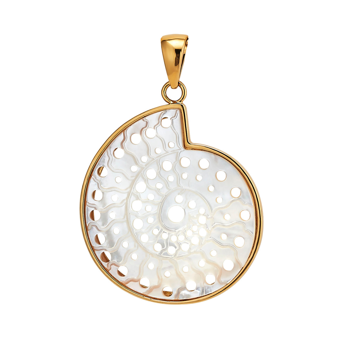 ASHA by Ashley McCormick Nautilus Charm – Asha By ADM